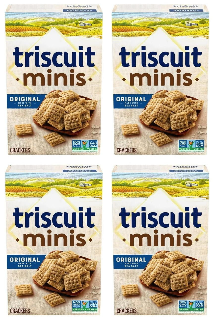 Triscuit Minis Original Crackers, 200g (4 Pack) - Walmart.com