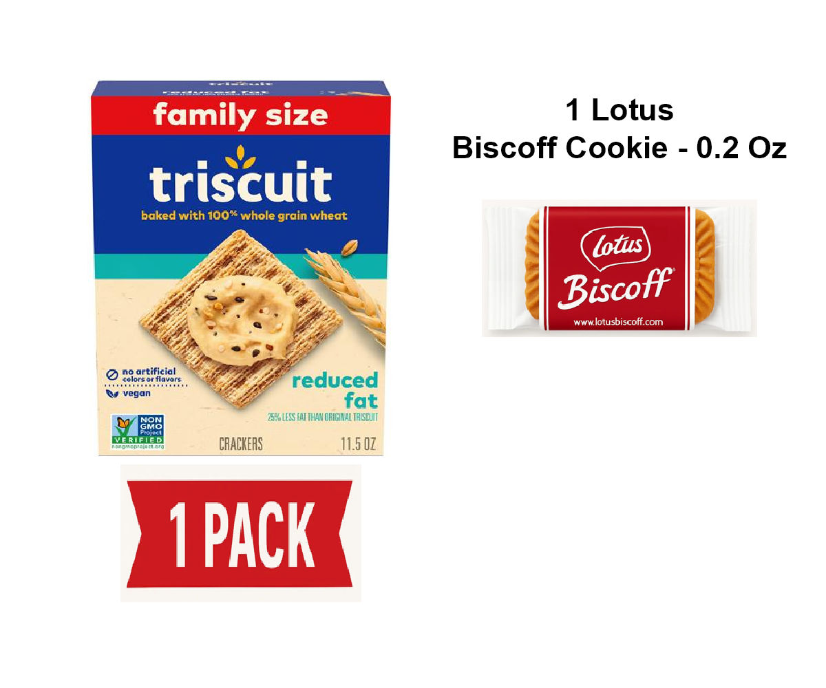 Triscuit Reduced Fat Whole Grain Wheat Crackers, Vegan Crackers, Vegan ...