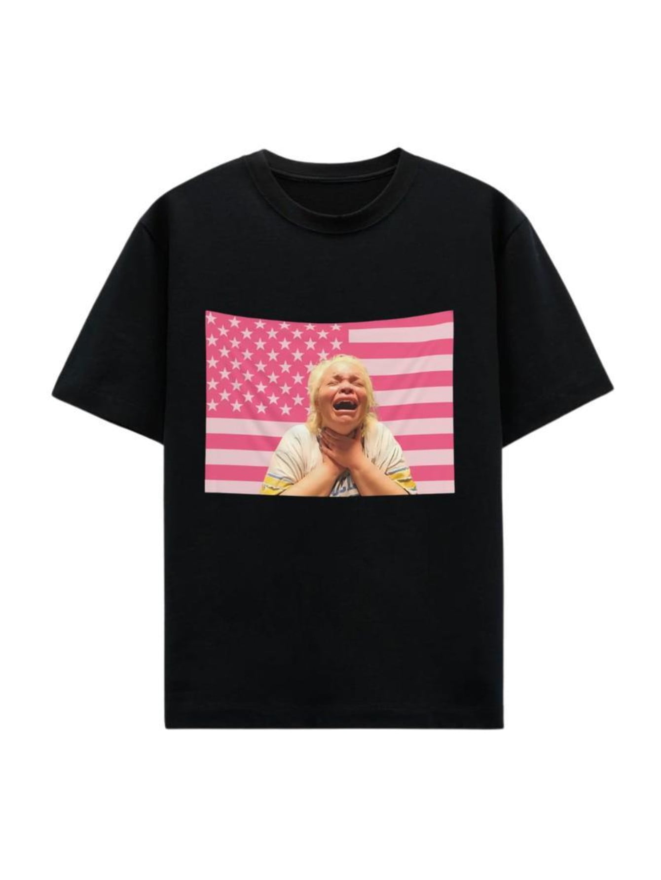 Trisha T-Shirts Paytas Pink american Flag Tapestry, aesthetic Gift ...