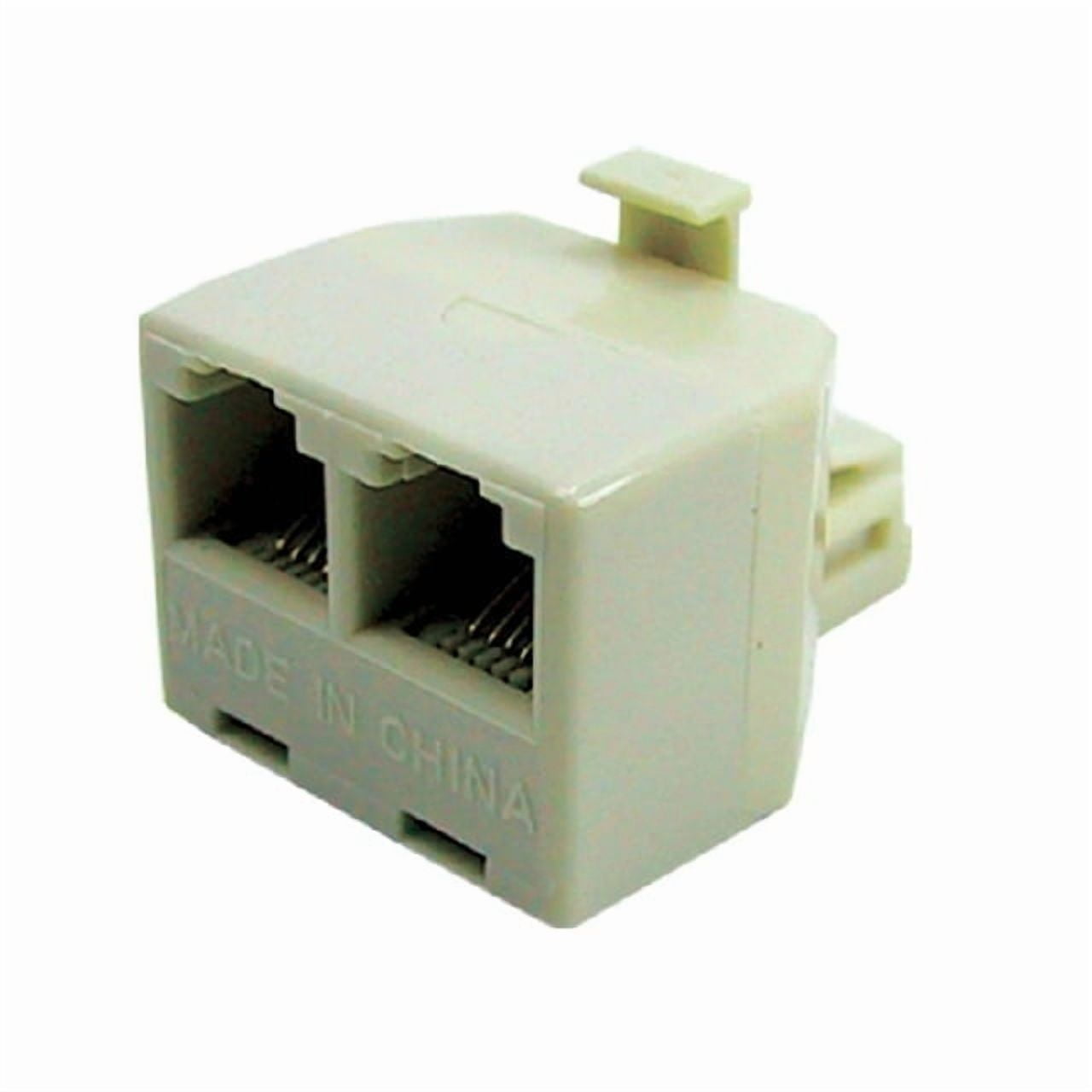 Trisonic Telephone Duplex Jack, TS-102, Splitter, Telephone, Machines ...