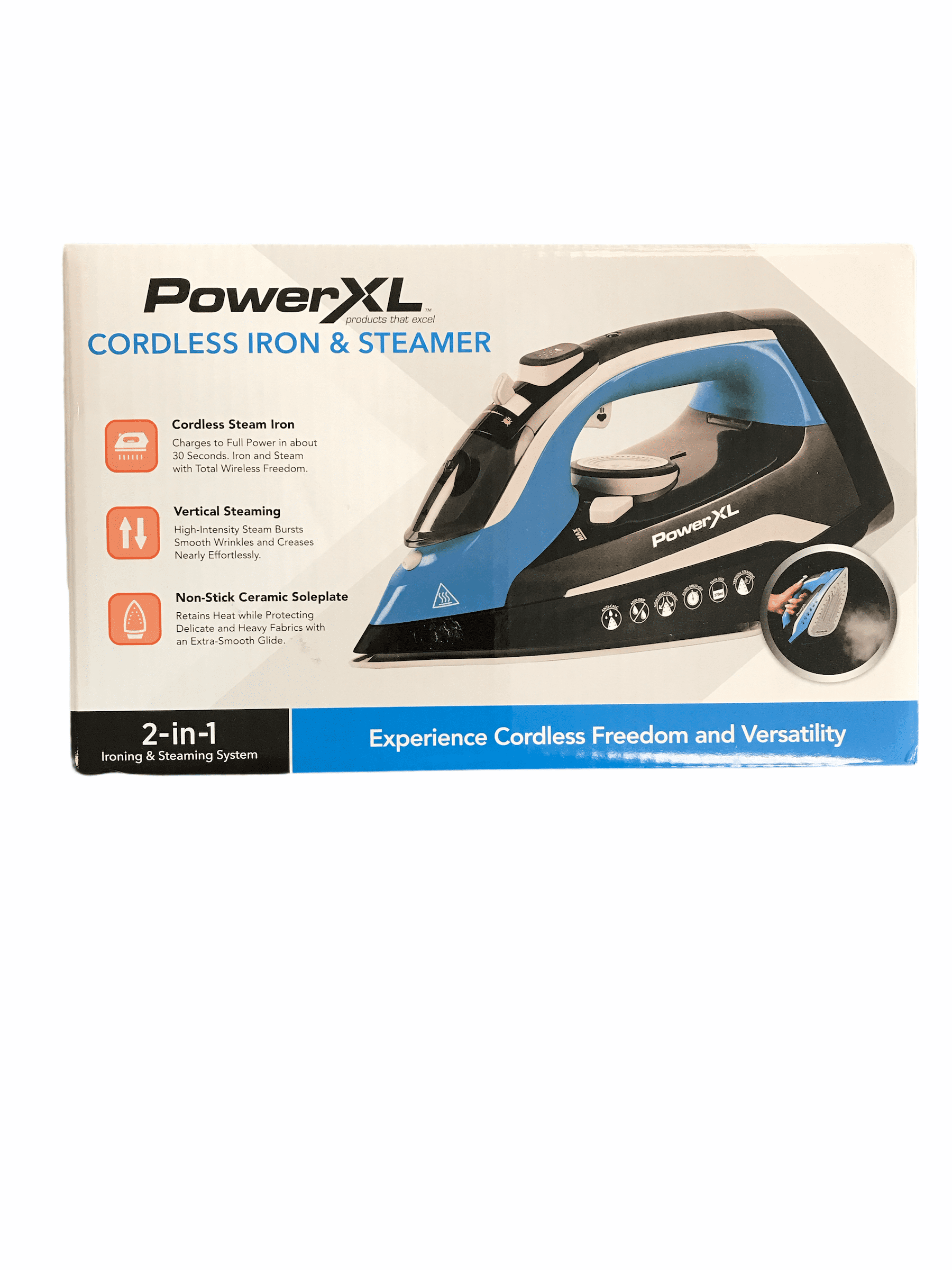 Tristar PowerXL Cordless Iron and Steamer - Walmart.com