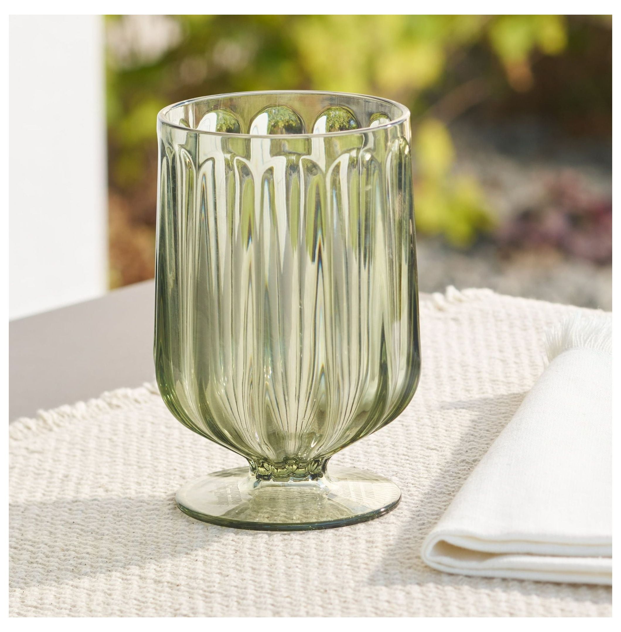Tritan Plastic Wine Goblets 15oz - Shatterproof Wine Glasses Set of 4 ...