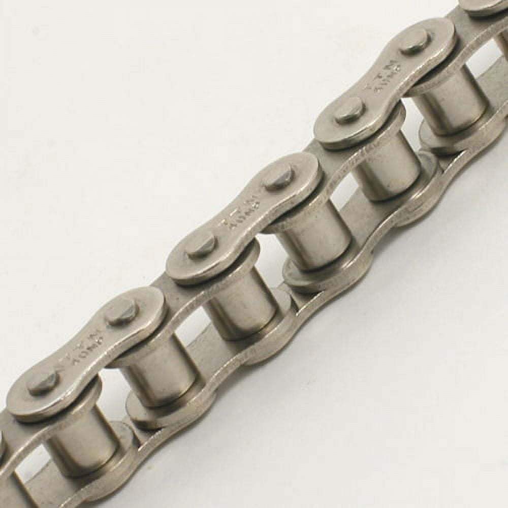 Tritan Roller Chain,10ft,Riveted Pin,Steel 60-1NP X 10FT - Walmart ...