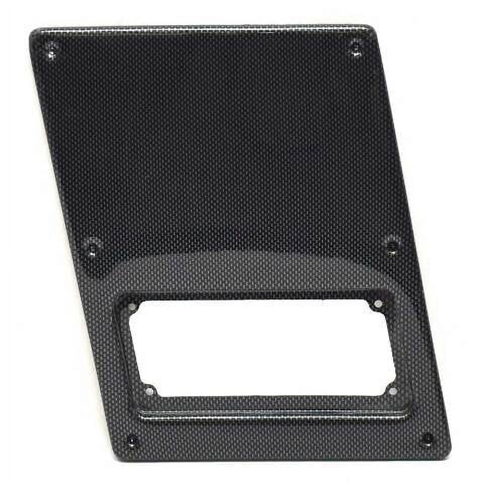 Triton Boat Blank Ignition Panel 205958 | 11 x 8 3/4 Inch Black Plastic ...