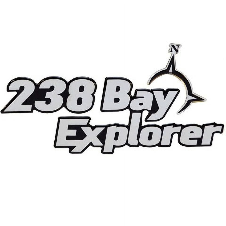 Triton Boat Decal 1978068 | 238 Explorer 9 5/8 x 4 1/2 Inch Gray ...