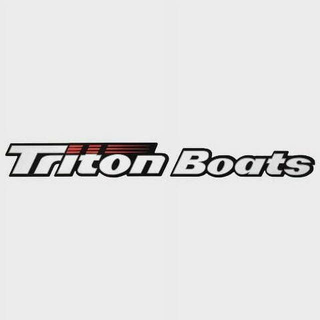 Triton Boat Graphic Decal 209782 | Sticker Red White Vinyl - Walmart.com
