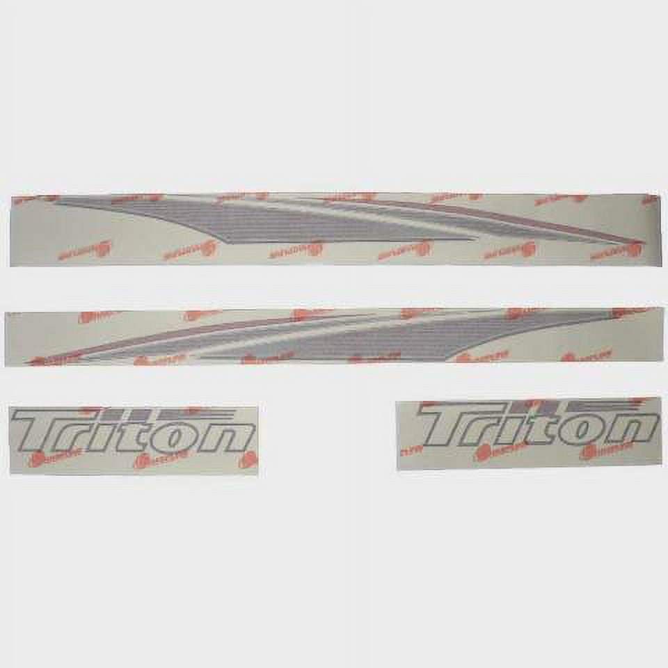 Triton Boat Graphic Decals 321404 | 18 TX Hull Stickers (Set of 4 ...