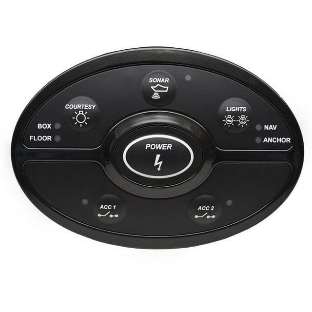 Triton Boat Panel Switch Keypad 91YY6457-1B | DNA 1971975 - Walmart.com