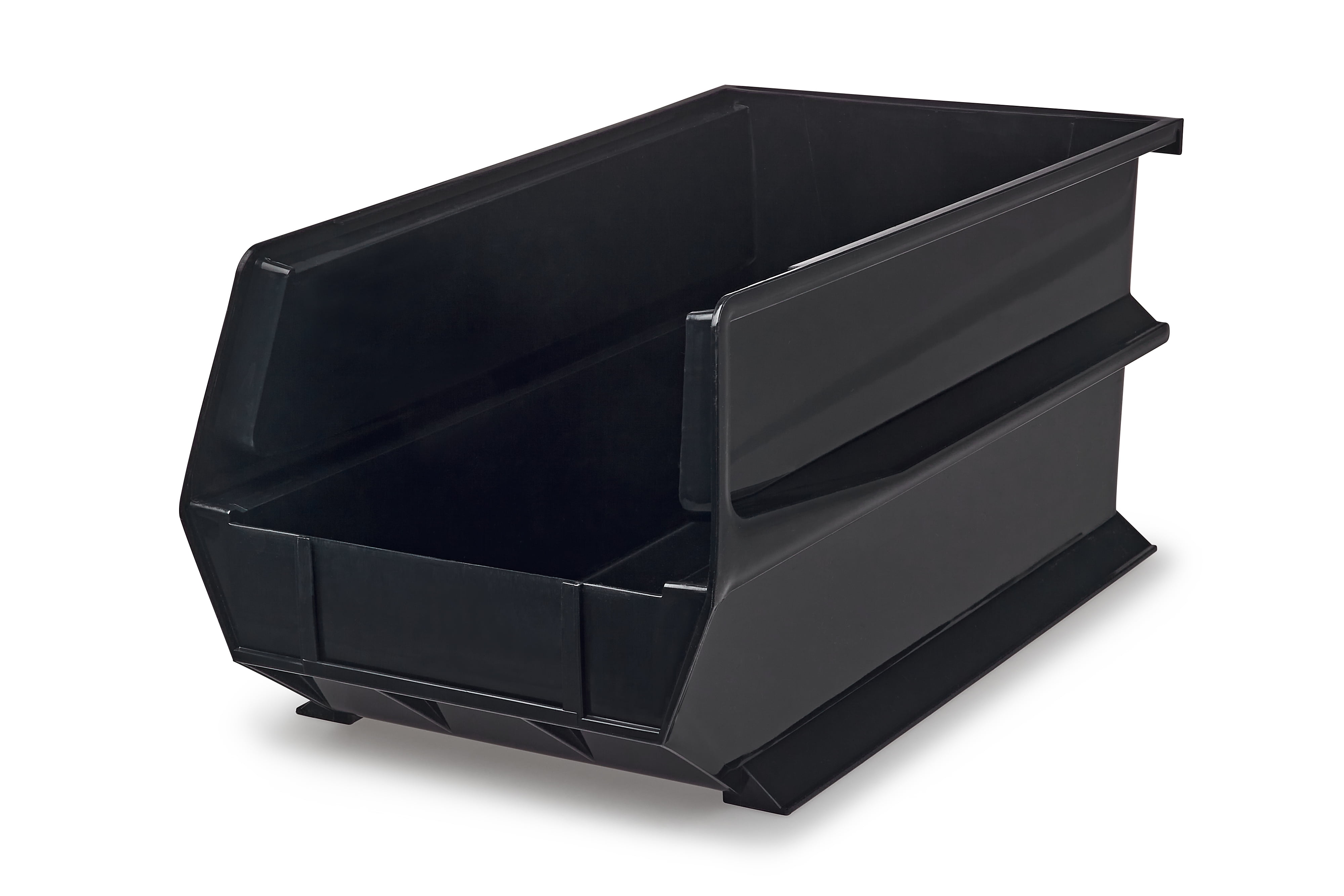 Triton Products LocBin 14-3/4 In. L x 8-1/4 In. W x 7 In. H Black ...