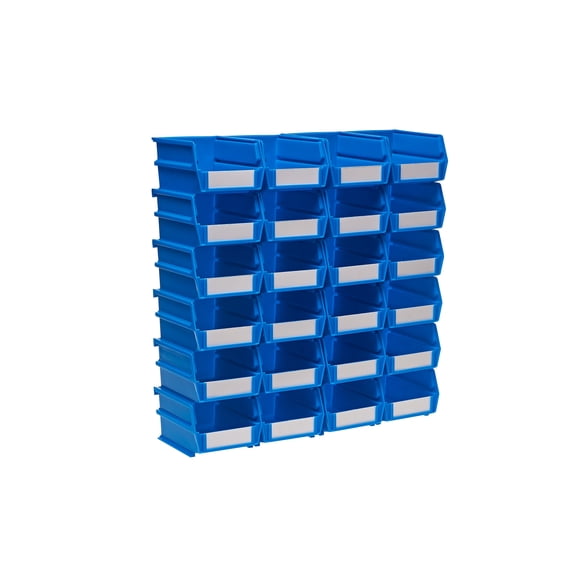 Triton Products LocBin 5-3/8"L x 4-1/8"W x 3"H Stacking, Hanging ...