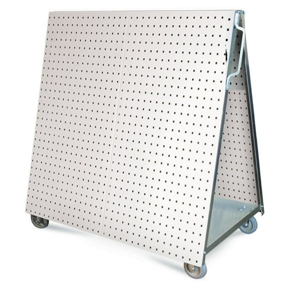 Rolling Pegboard Cart