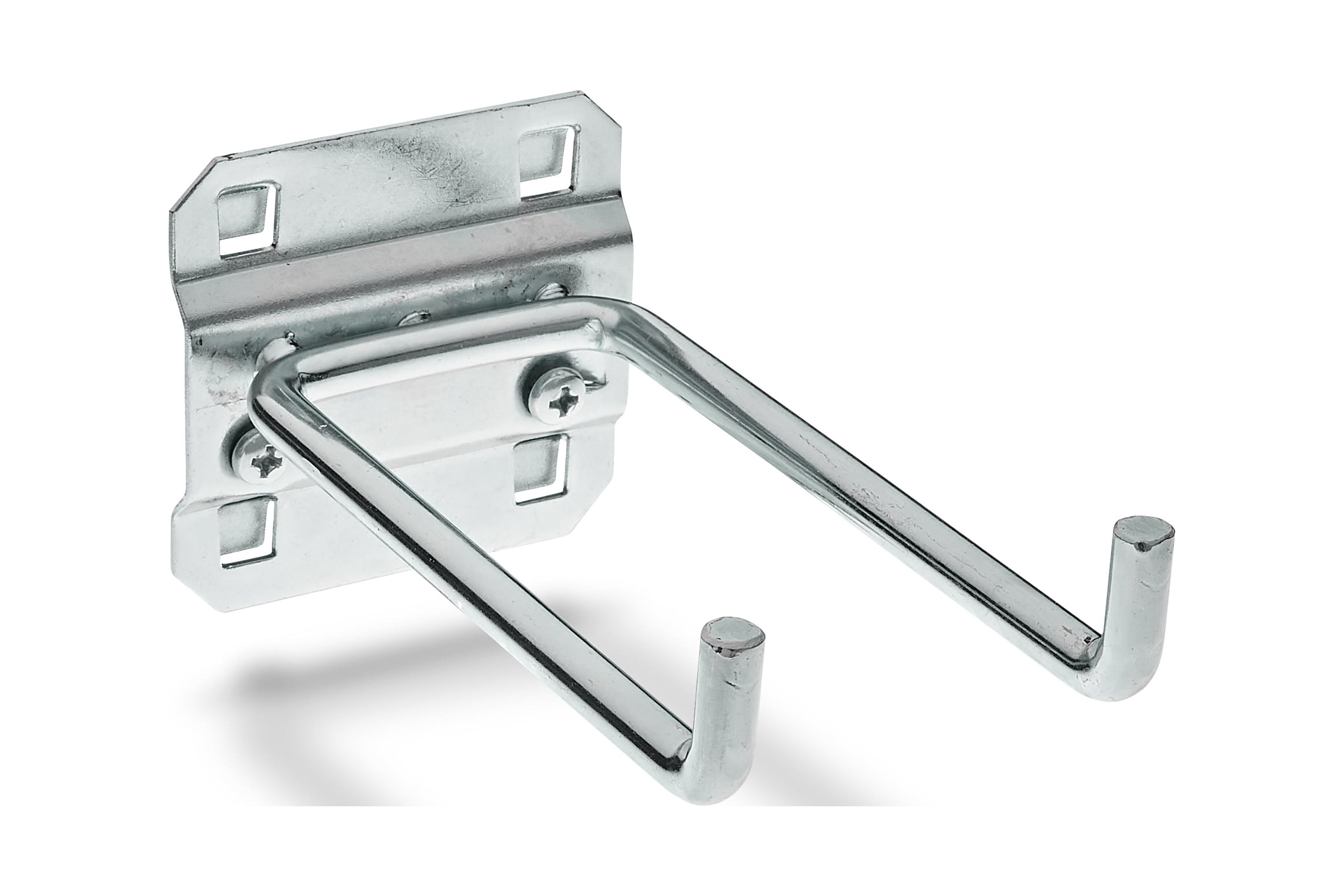 Triton Products® LocHook 4" Double Rod 90-Degree Bend 1/4"D Zinc Plated ...