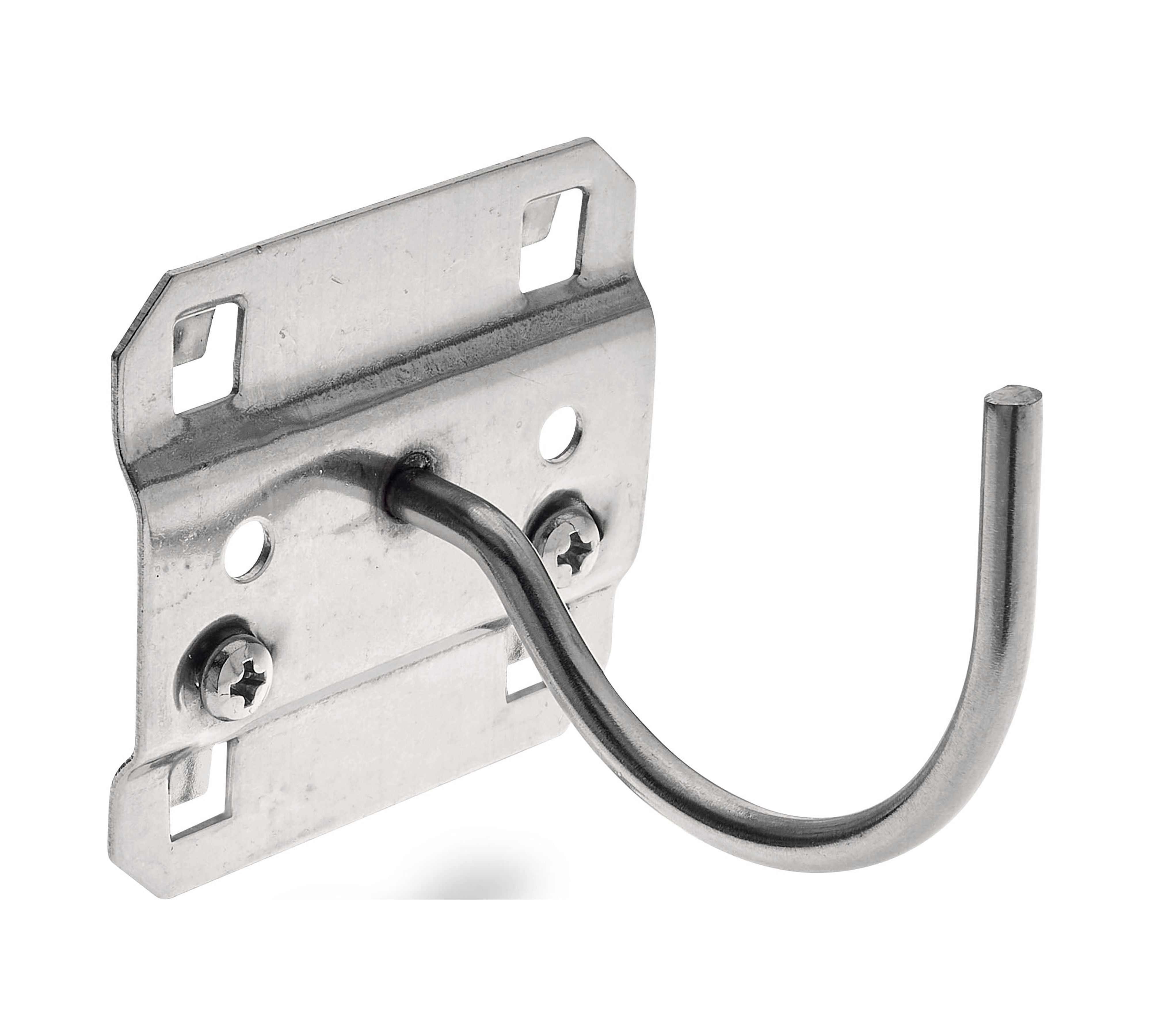 Triton Products® Stainless Steel LocHook 2-1/4"L Curved 2"ID Stainless ...