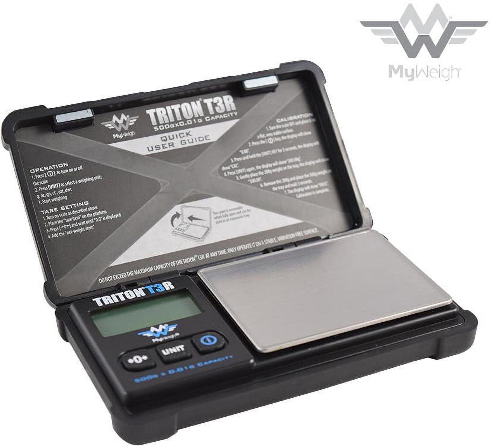 My Weigh Triton T3 Rechargeable Digital Scale - Walmart.com