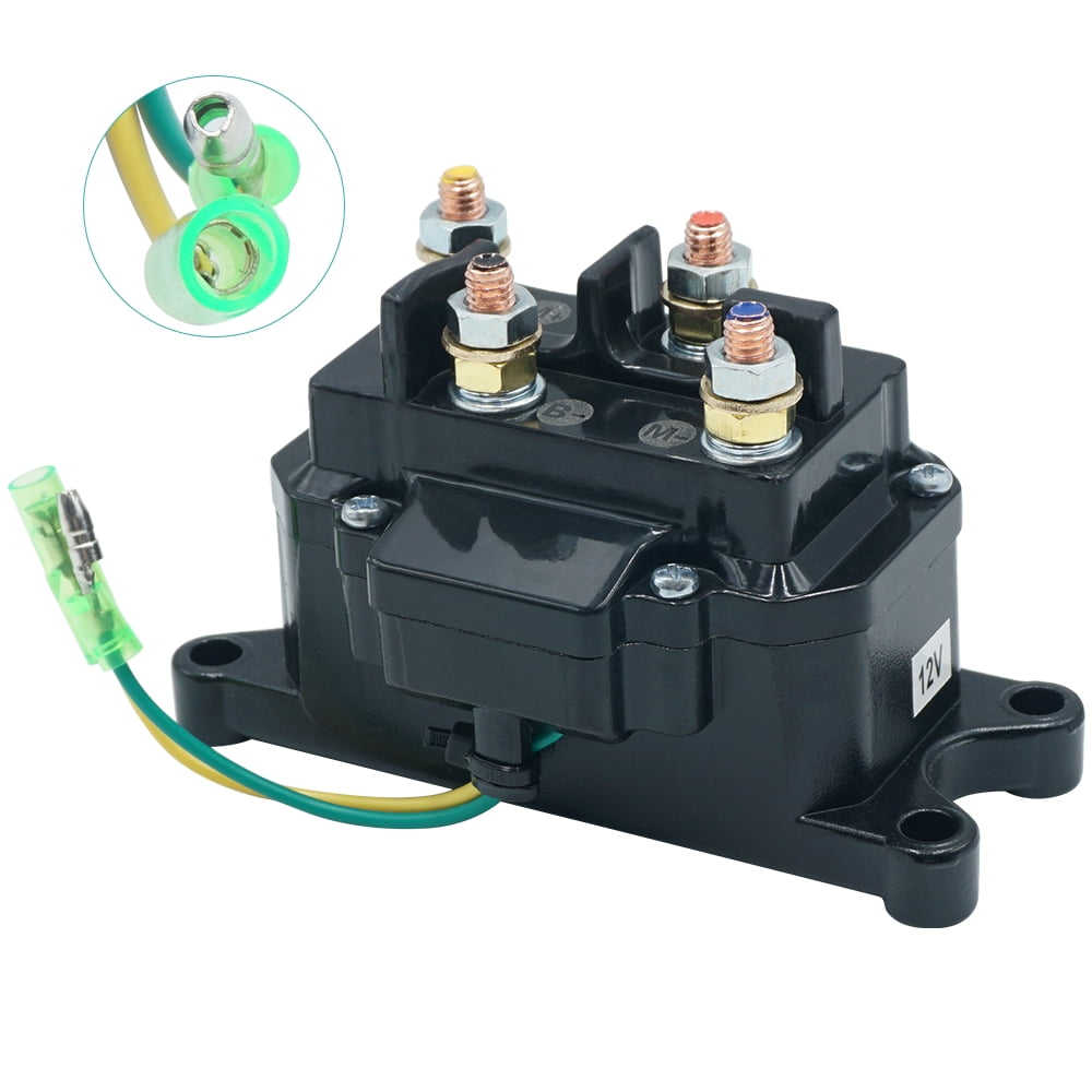 Triumilynn ATV Winch Solenoid 12V Solenoid Relay Contactor Winch Switch ...
