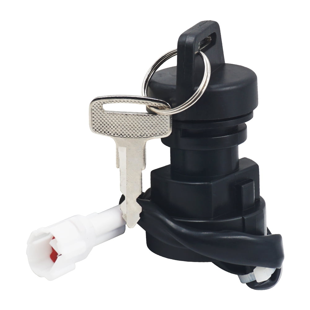 Triumilynn Ignition Key Switch for Yamaha Raptor, Grizzly, Warrior, Bruin 350, 660, 700 ...