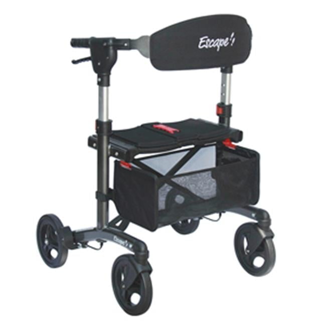 Triumph Mobility 500-10211 Escape Rollator-Low 21 in. Seat Black ...