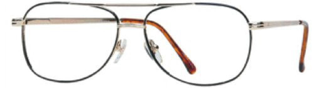 Triumph Optical Senator Mens Eyeglasses Black & Gold - Walmart.com