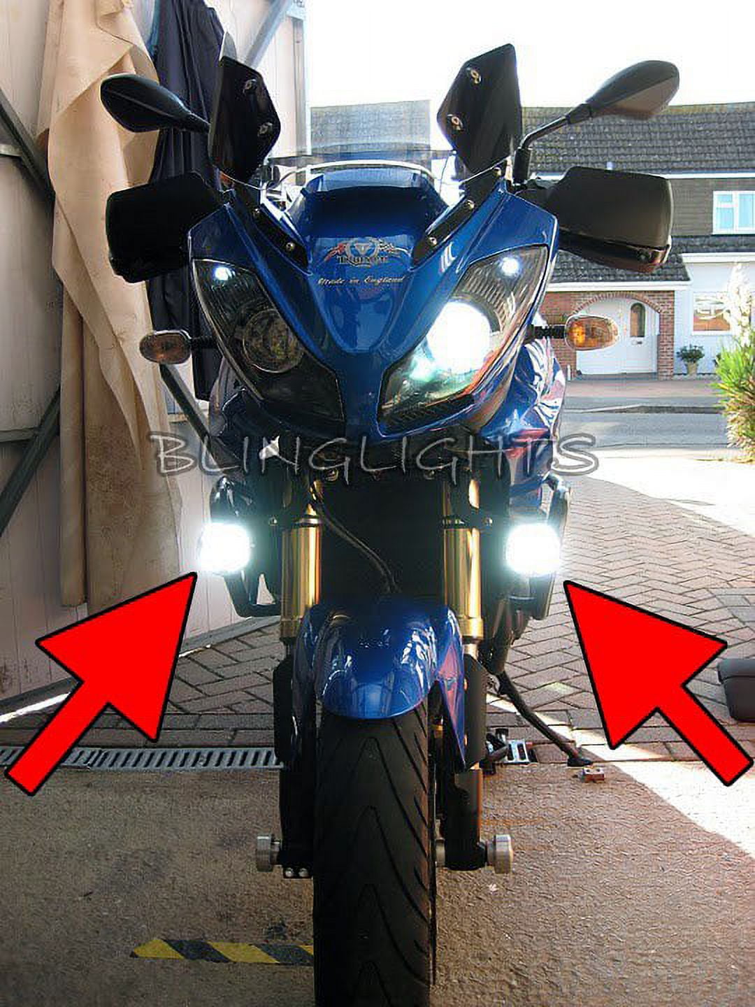 Triumph Tiger T400 T709 T709EN 900 955i 1050 LED Driving Lights Lamps ...