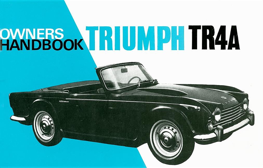 Triumph Tr4A Owner'S Handbook (Official Handbooks) - Walmart Business ...