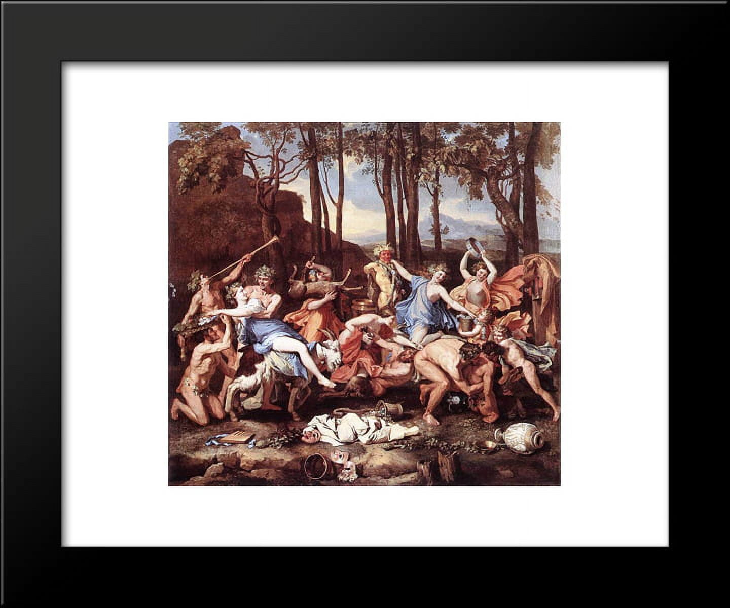 Triumph of Neptune 20x24 Framed Art Print by Poussin, Nicolas - Walmart.com