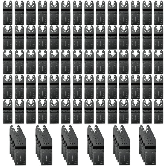 TrivdPro 100Pcs Oscillating Tool Blades Professional Universal ...