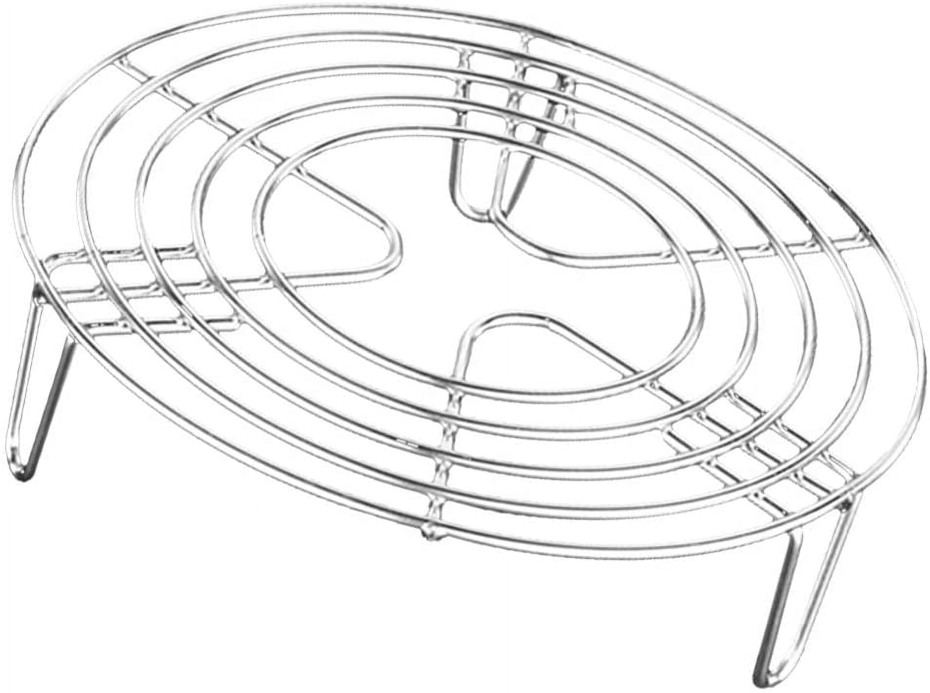 Hukapapa Trivet Rack Stand Stainless Steel Steam Racks Round Steam ...