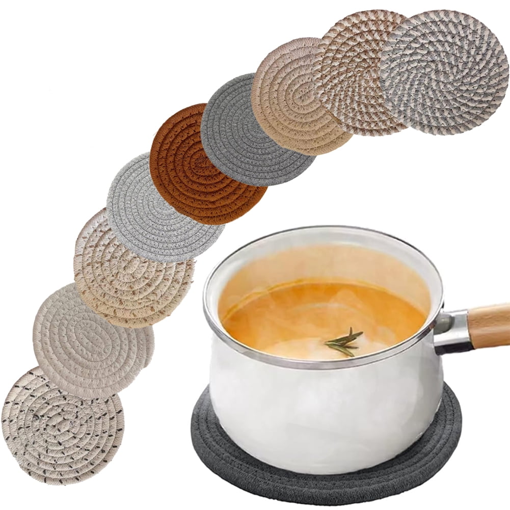 Trivets for Hot Dishes, Large Trivet for Hot Pots and Pans 7 inches ...