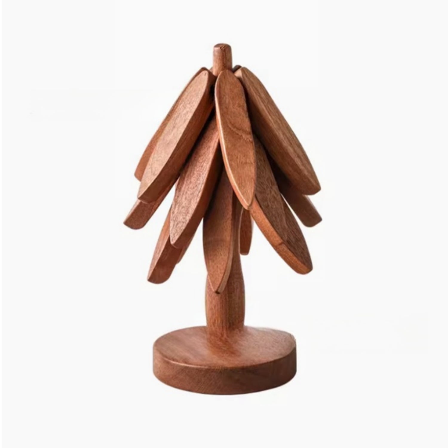 Trivets for Hot Dishes,Wooden Tree Coasters,Tree Shape Trivet Set ...