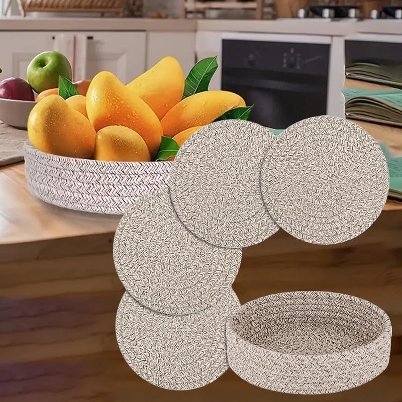 Trivets for Hot Dishes Pots and Pans Cotton Hot Pads for Countertops ...