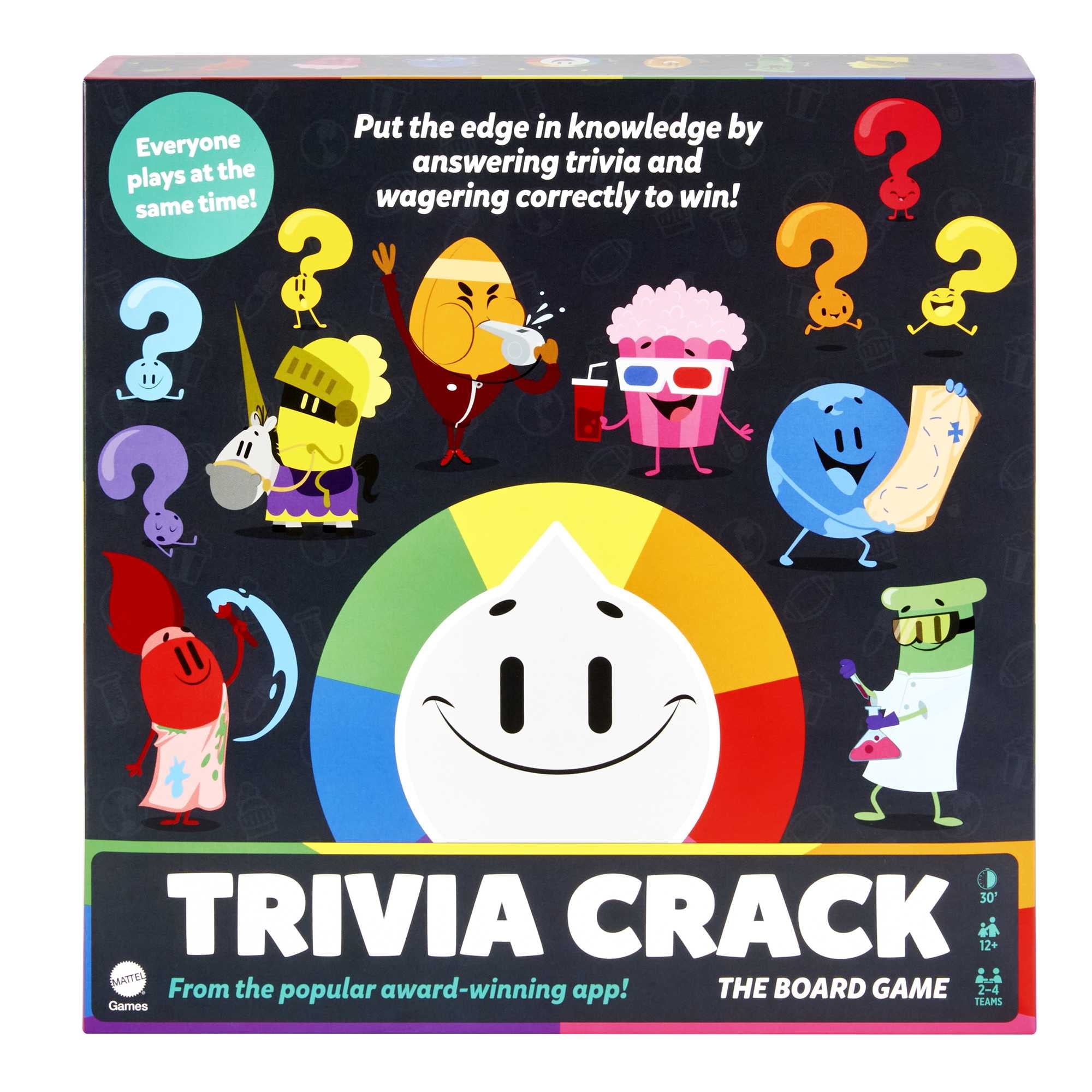 Trivia Crack The Board Game Based on Trivia App Game with Question ...