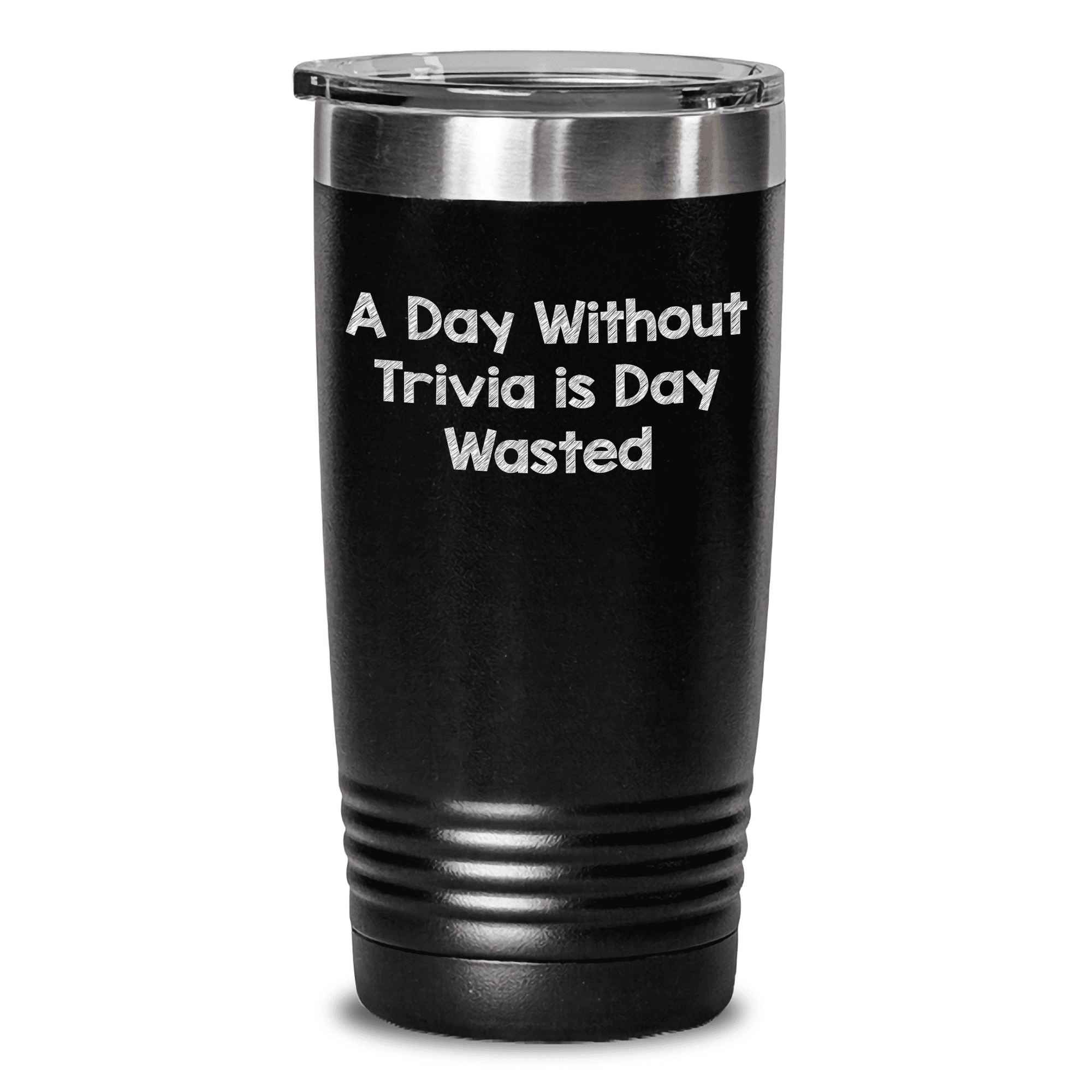 Trivia Lover's Delight, Funny Quote, Stainless Steel Tumbler, Gifts ...