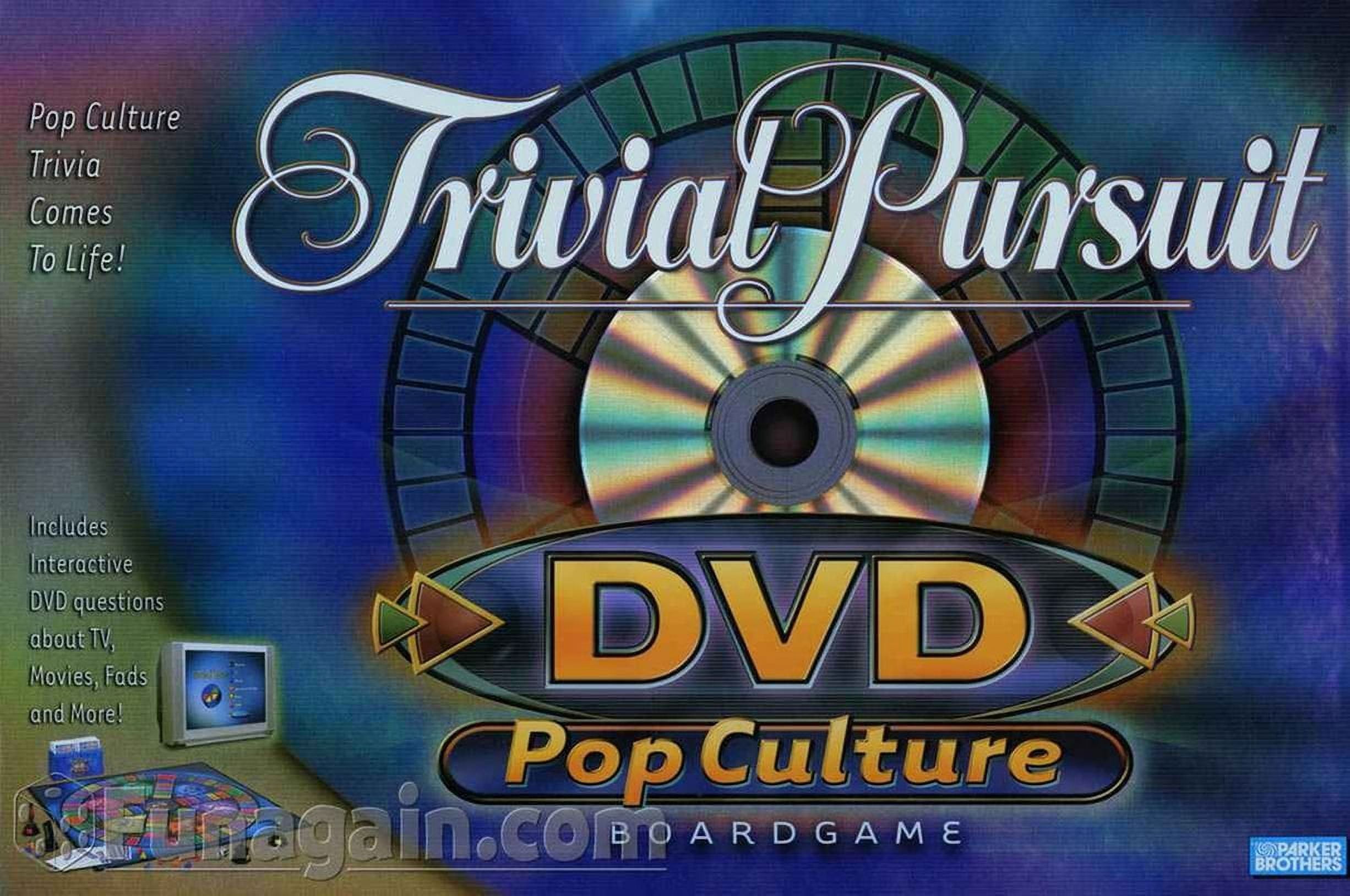 Trivial Pursuit DVD - Pop Culture Used - Walmart.com