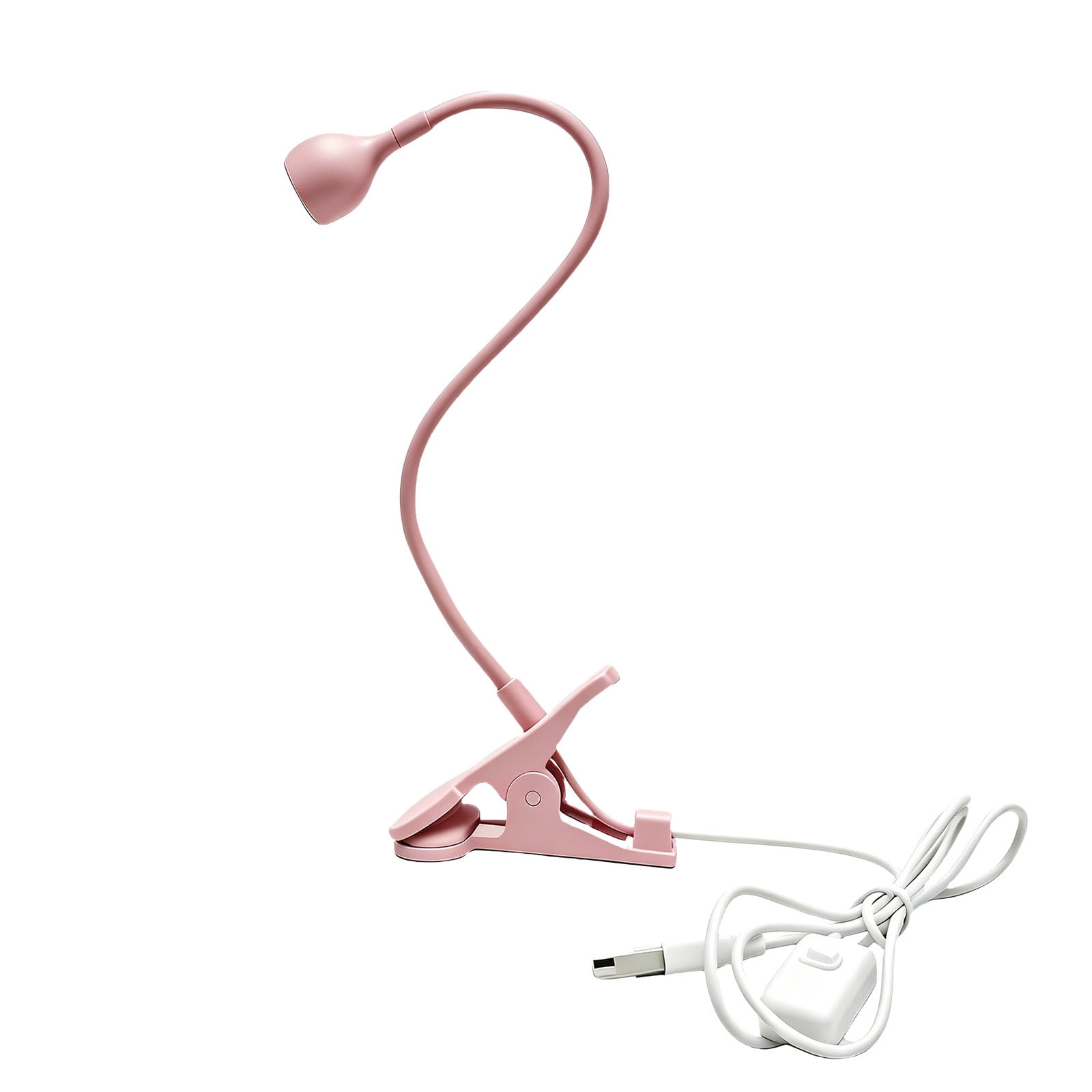 Trivibe LED Clip On Desk Lamp With Flexible Gooseneck, USB Powered ...