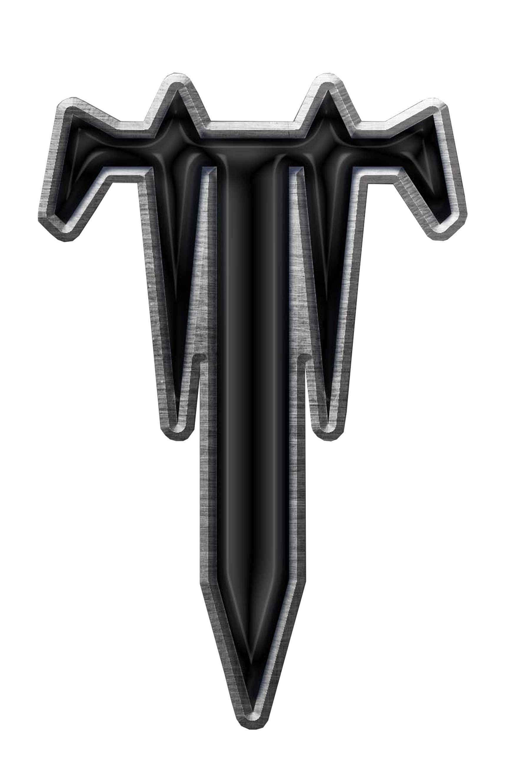 Trivium Pin Badge T band Logo new Official Black Metal Lapel - Walmart.com
