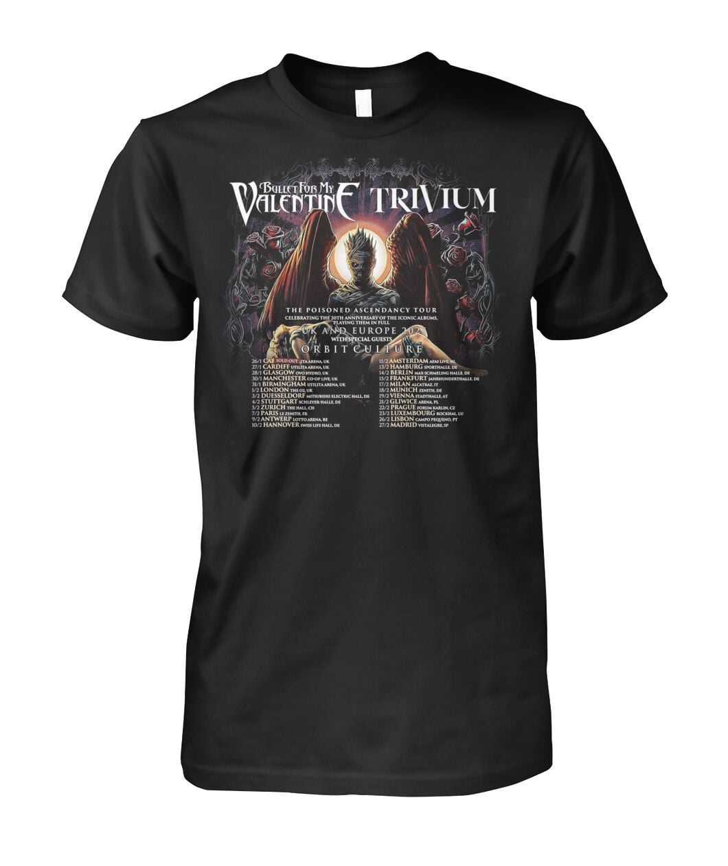 Trivium The Poisoned Ascendancy Uk Tour 2025 Shirt - Walmart.com