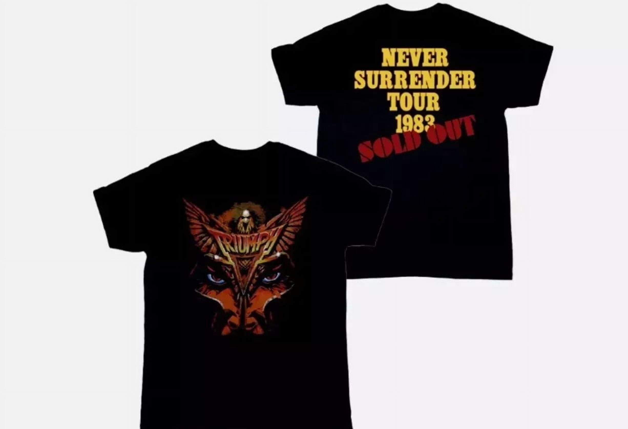 Trivmph Band Never Surren.der Tour T-shirt For Fans, Men & Women ...