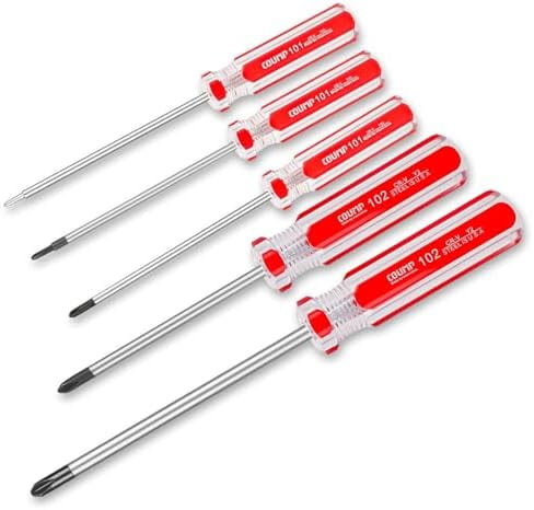 Triwing Screwdriver Set Magnetic Point Y Tip 5 Sizes 1.5mm 2mm 3mm 4mm ...