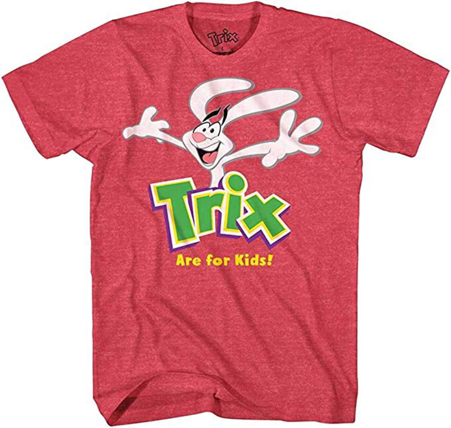 Trix Cereal Are For Kids Silly Rabbit Bunny Funny Adult Mens Graphic T ...