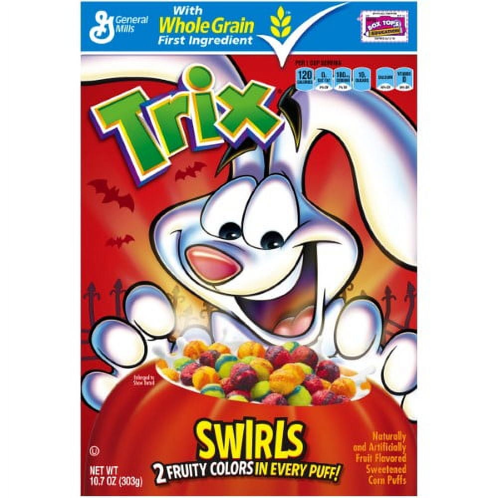 Trix Fruitalicious Swirls Cereal - 10.7 Oz (Pack of 2) - Walmart.com
