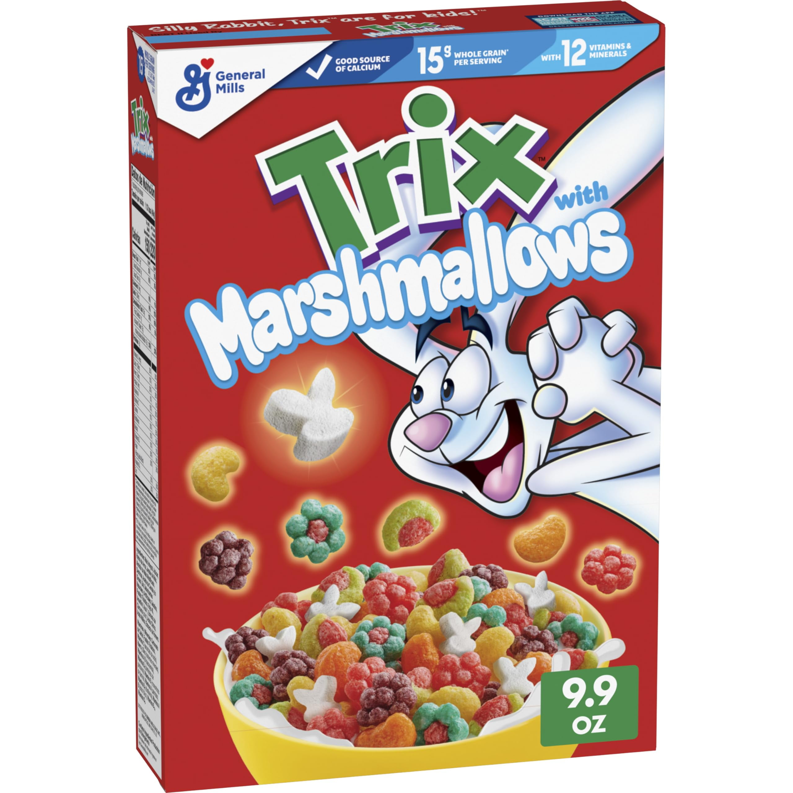 Trix Fruity Breakfast Cereal With Marshmallows, Made With Whole Grain, 9.9 oz RDC13 - Walmart.com