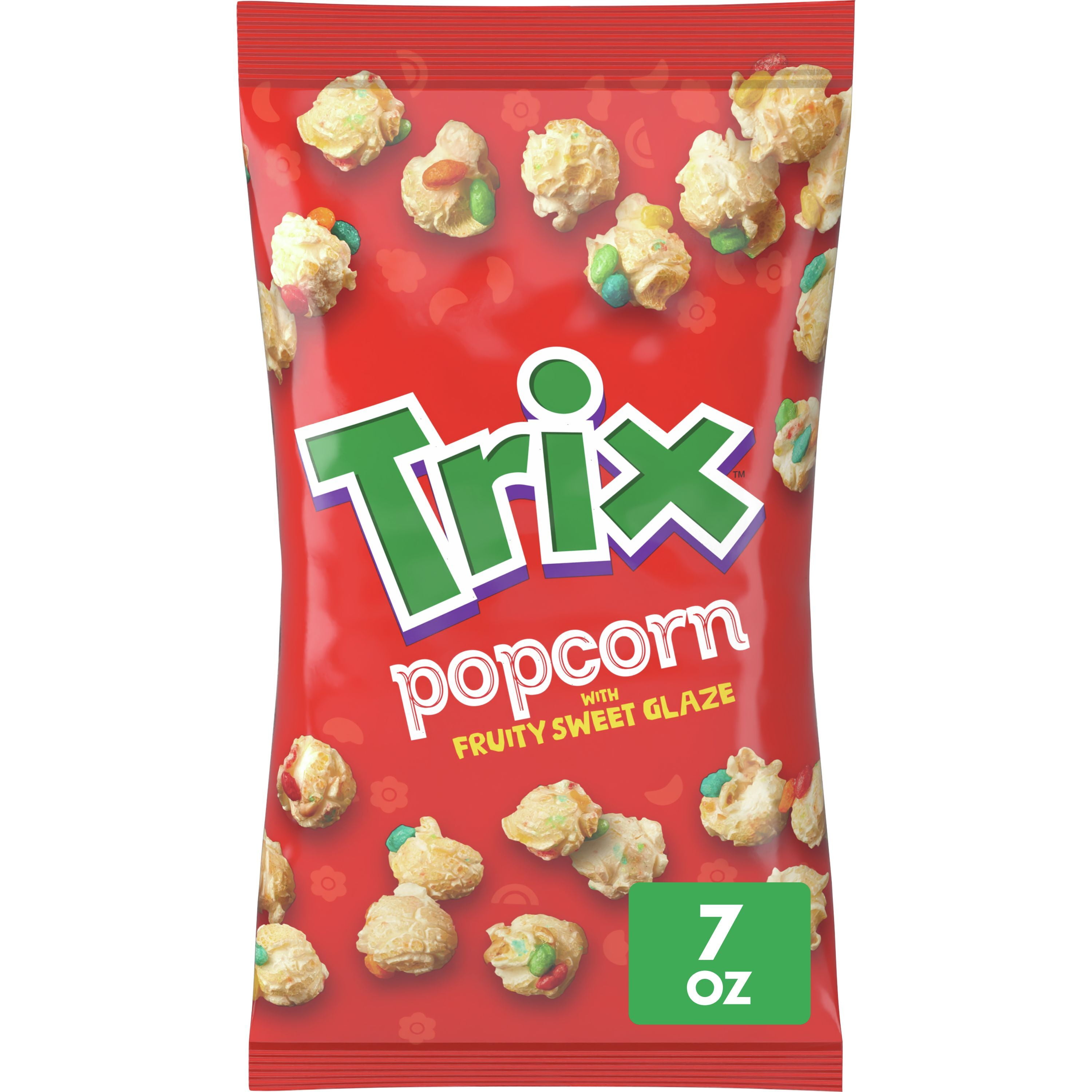 Trix Popcorn Snack with Fruity Sweet Glaze, Snack Bag, 7 oz - Walmart.com