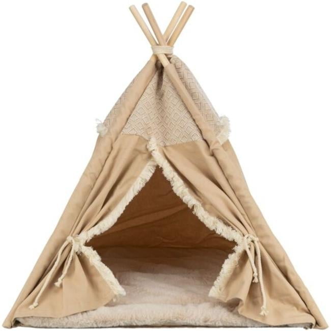 Trixie Pet Products 4053032619333 Cat Tipi Boho, Beige - Walmart.com