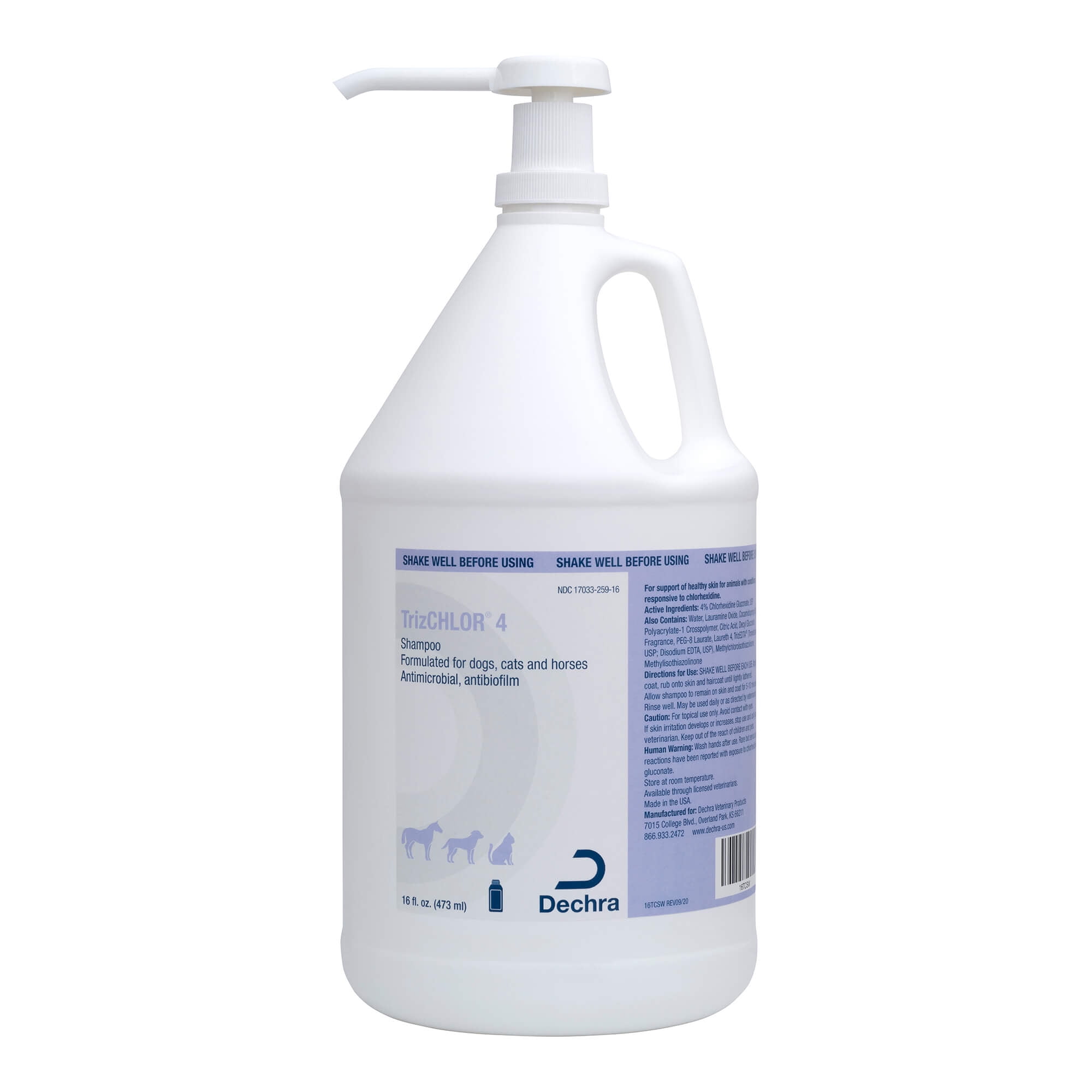 TrizCHLOR 4 Shampoo, Gallon - Walmart.com
