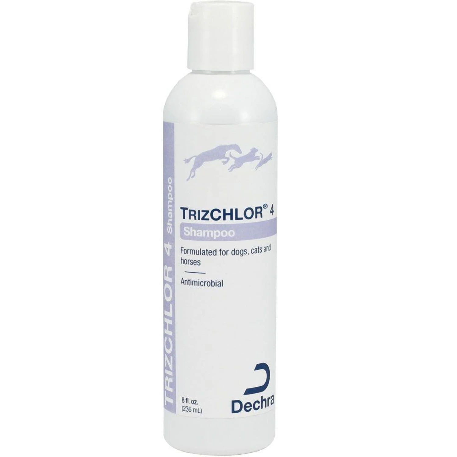 Trizchlor 4 Antiseptic Antibacterial Shampoo for Dogs, Cats, Horses ...