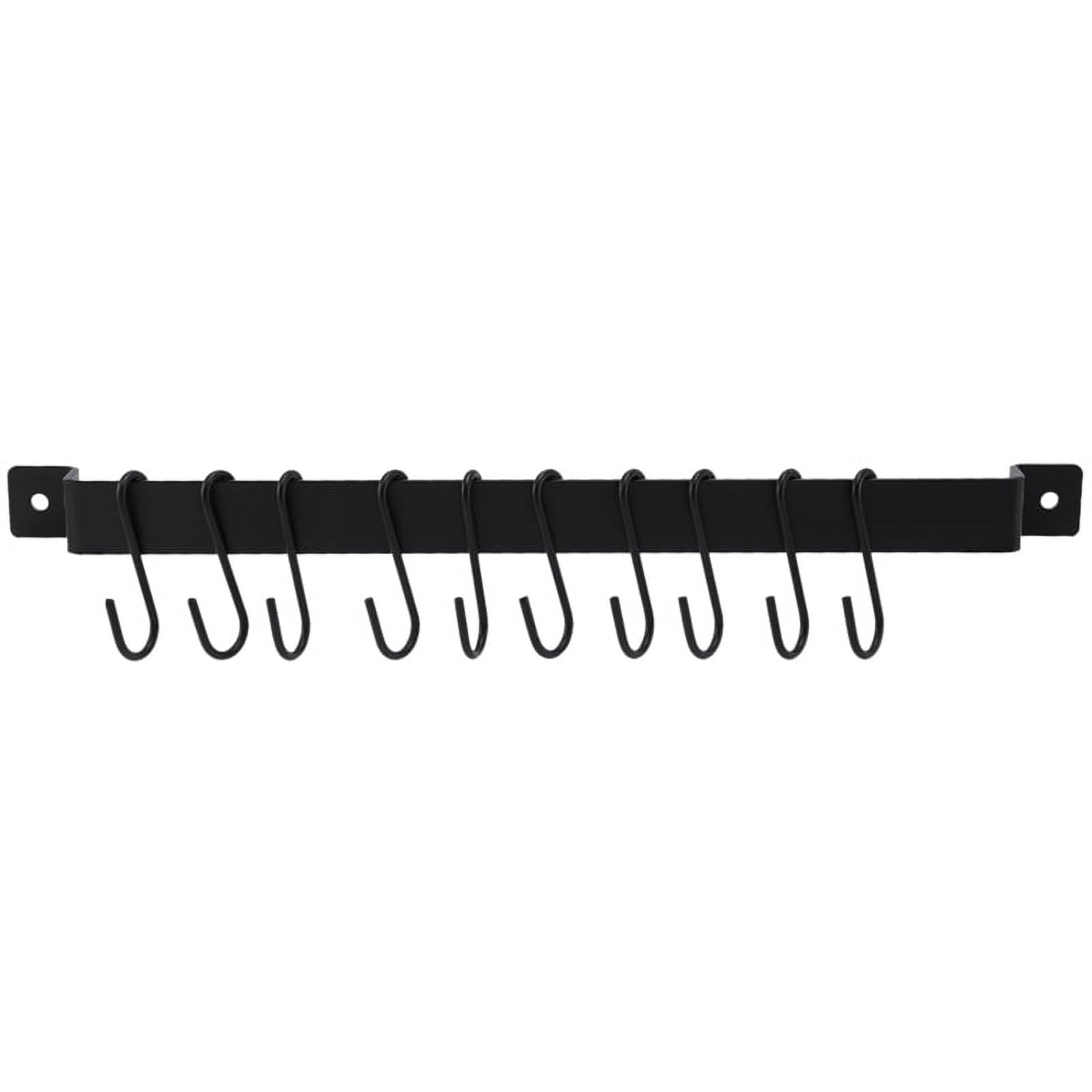 Trjgtas Wall Mount 435mm Iron 10-Hook Pot Rack - Walmart.com