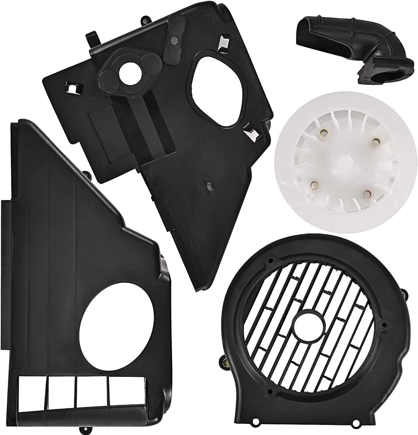 Trkimal Engine Cooling Fan Cover Assy for GY6 125cc 150cc Chinese Go ...