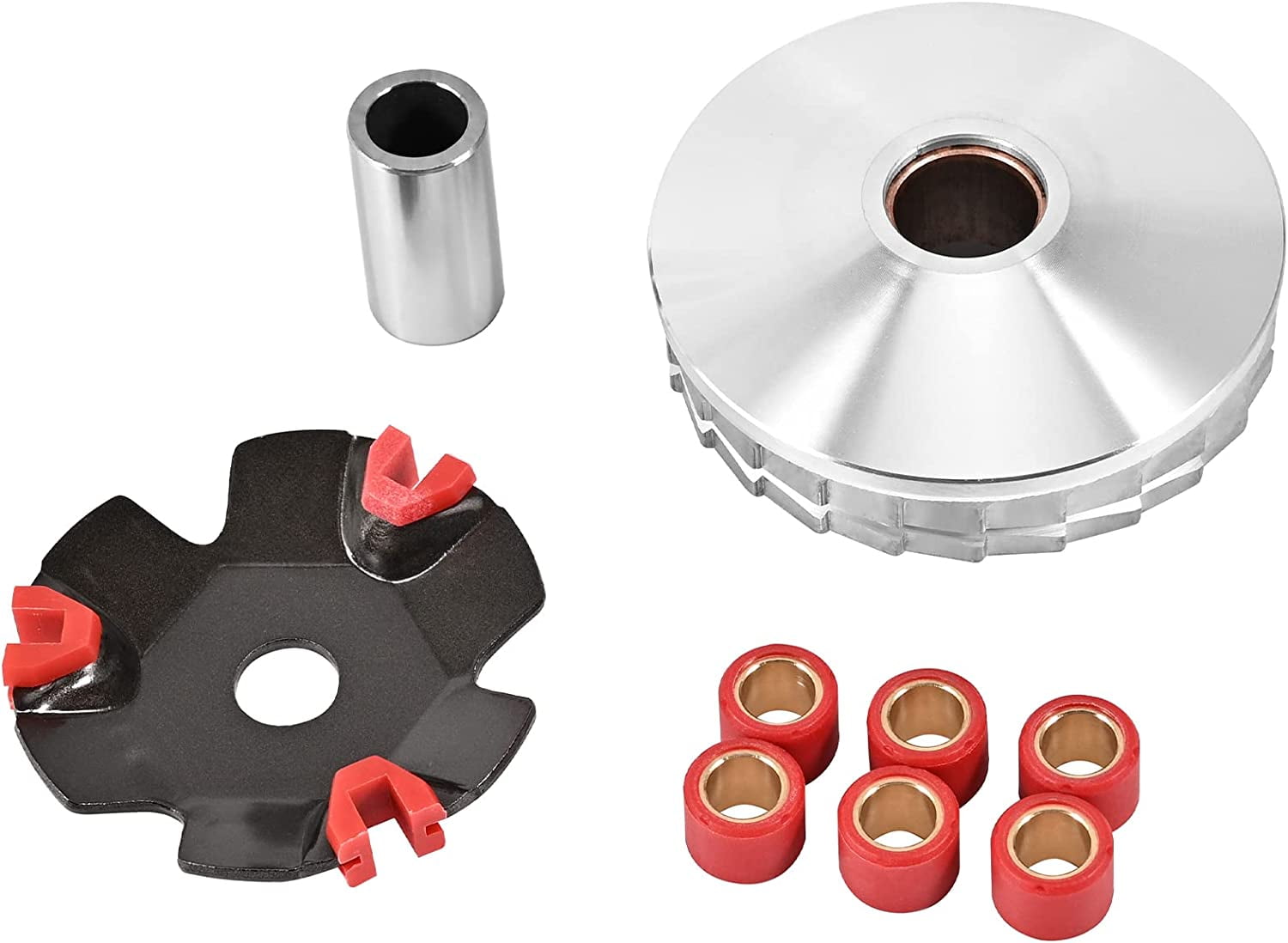 Trkimal Racing Variator Kit with 6.5g Copper Weights for Scooter Moped ...