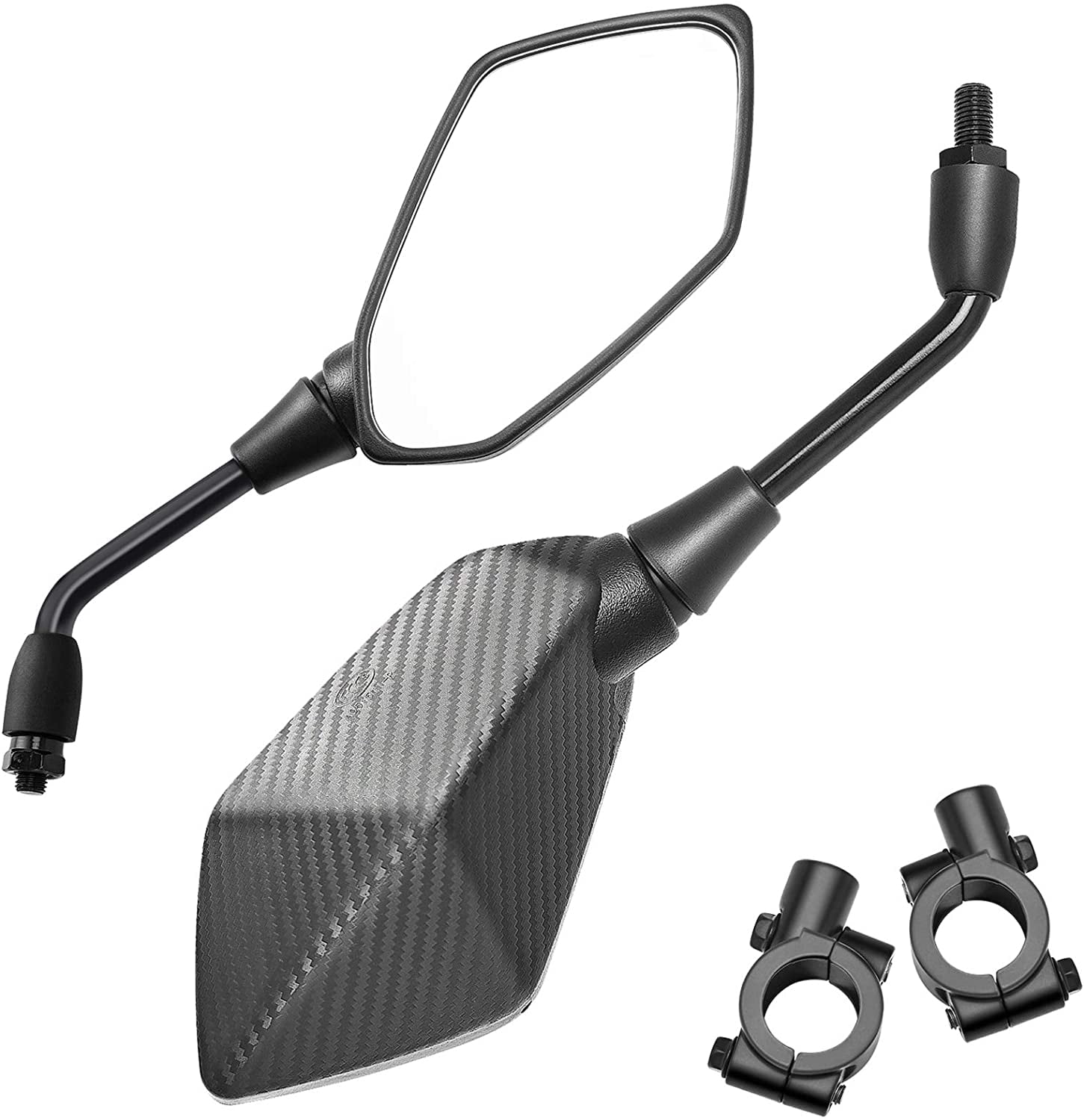 Trkimal Universal Adjustable Motorcycle Rear View Mirror - Rhombus ...