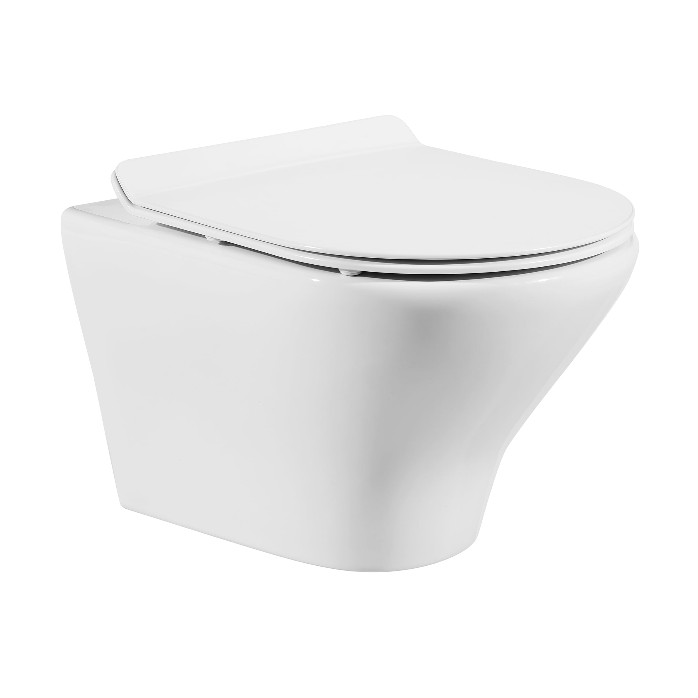 Trocadéro Wall-Hung Round Toilet Bowl - Walmart.com
